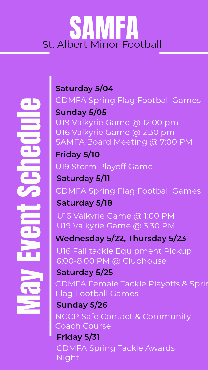 St. Albert Minor Football Association : Website by RAMP InterActive